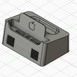 Free STL file iPhone 13 Pro Max Charging Stand + Airpods pro dock ...