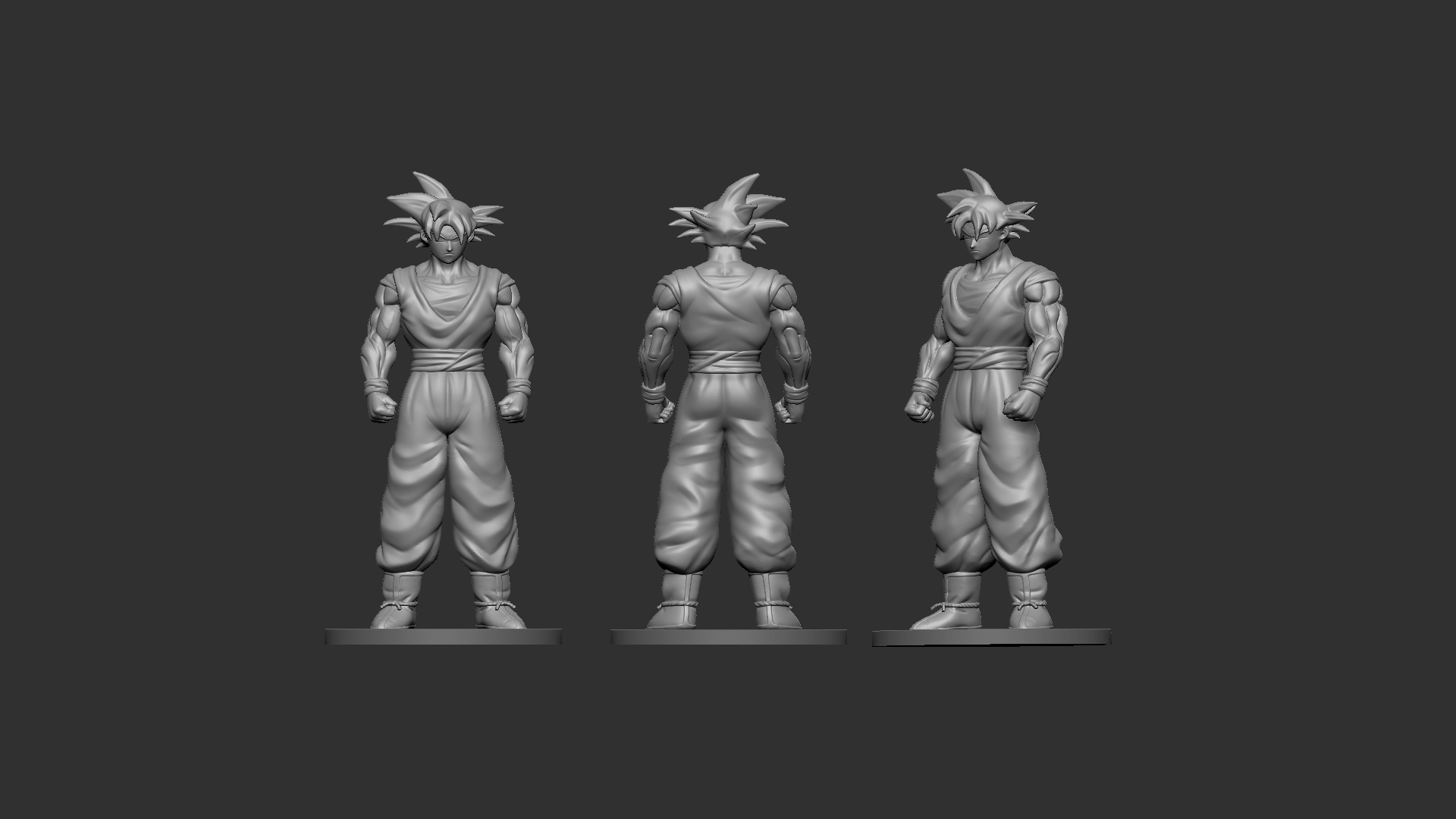 3D file Goku Dragon Ball・Model to download and 3D print・Cults