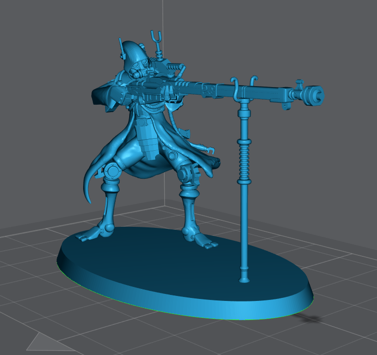 Free 3D file Martian mechanized ranger with big gun 🔫・3D printer model ...