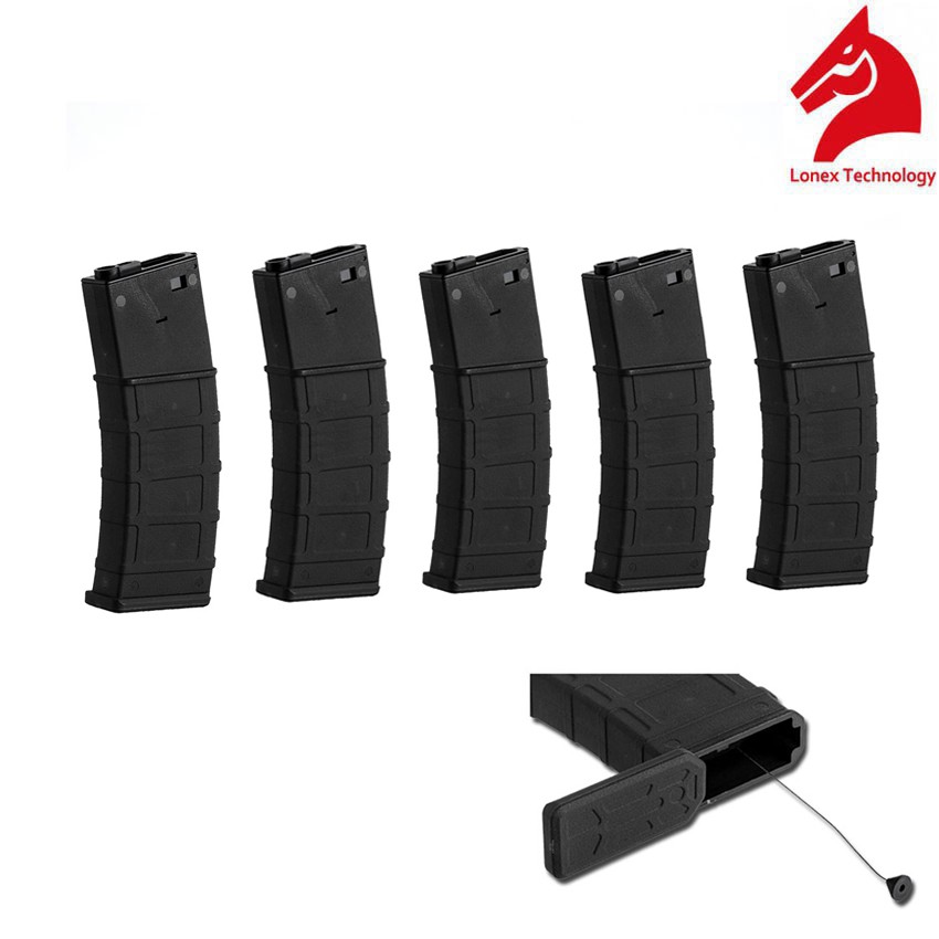 STL file Airsoft wall AR15 M4 LONEX 360 bb plastic magazine holder・3D ...