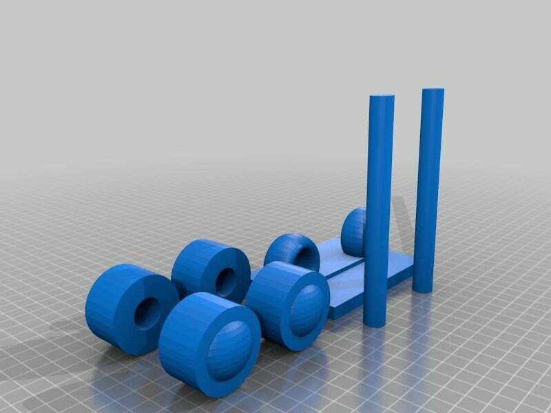 Free STL file assembelable roller・3D print design to download・Cults