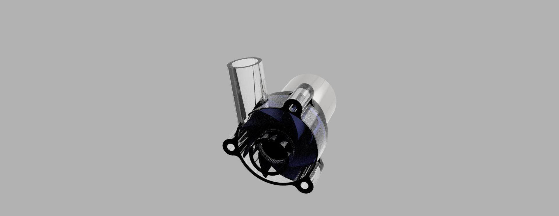 Free STL file Water pump (electric motor cz021) 🚰・3D printing design to ...