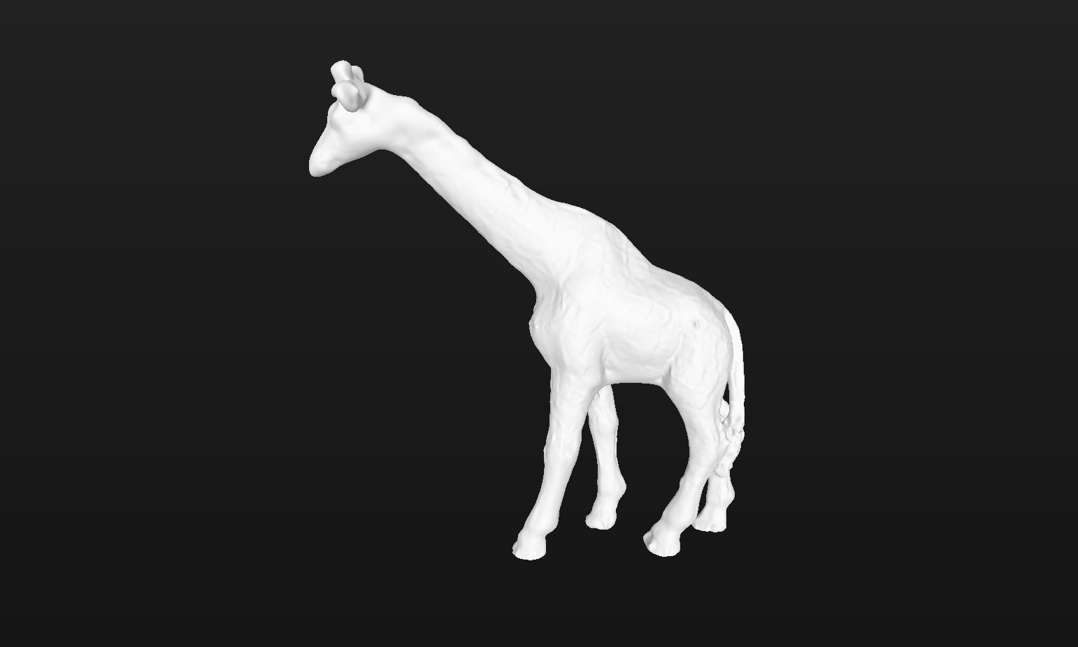 Free STL file Giraffe (generated by Revopoint POP) 🦒・3D printer design ...