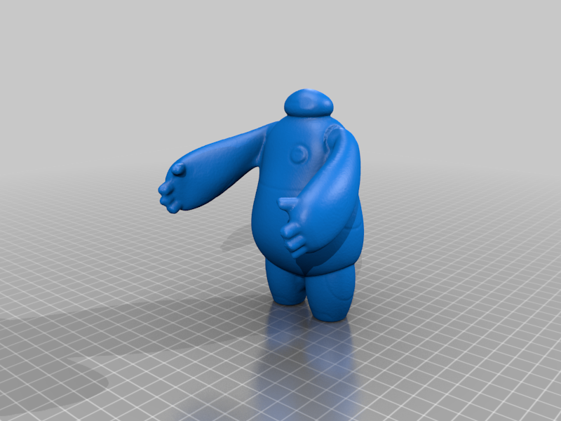 Free STL file Bay Max（generated by Revopoint POP）・3D print model to ...