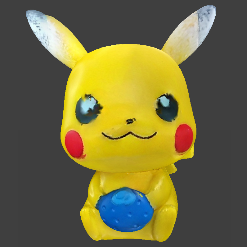Archivo OBJ gratis Pikachu mini（generado por Revopoint POP 2）・Modelo ...