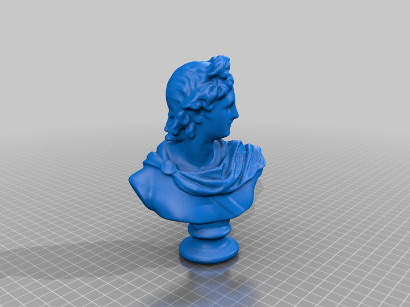 Archivo STL gratis Escultura Apolo（generada por Revopoint POP）・Plan de ...