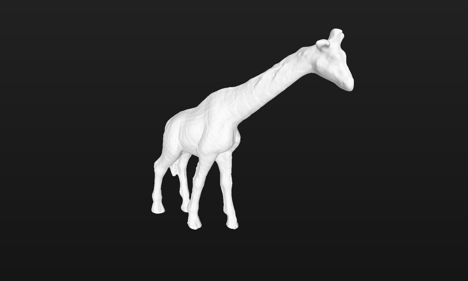 Free STL file Giraffe (generated by Revopoint POP) 🦒・3D printer design ...