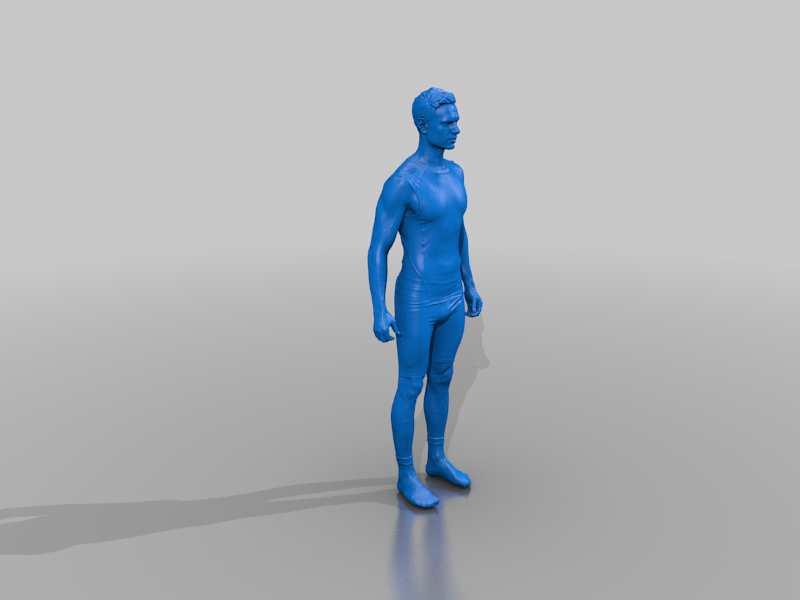 Free 3D file Male model（scanned by Revopoint Range）・3D printer design ...
