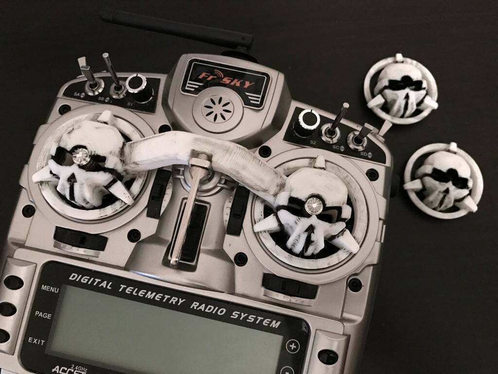 Free STL file FrSky Taranis RotorRiot Gimbal Protector・3D printer model ...