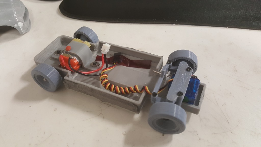 Free 3D file 1:25 RC Car chassis 🚗・3D printer model to download・Cults
