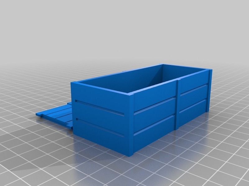 Free 3D file Tweaked Wood crate 🪵・3D printing idea to download・Cults