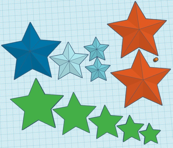 Free 3D file Glow Stars (hanging or Ceiling) 🌃・3D printable design to ...