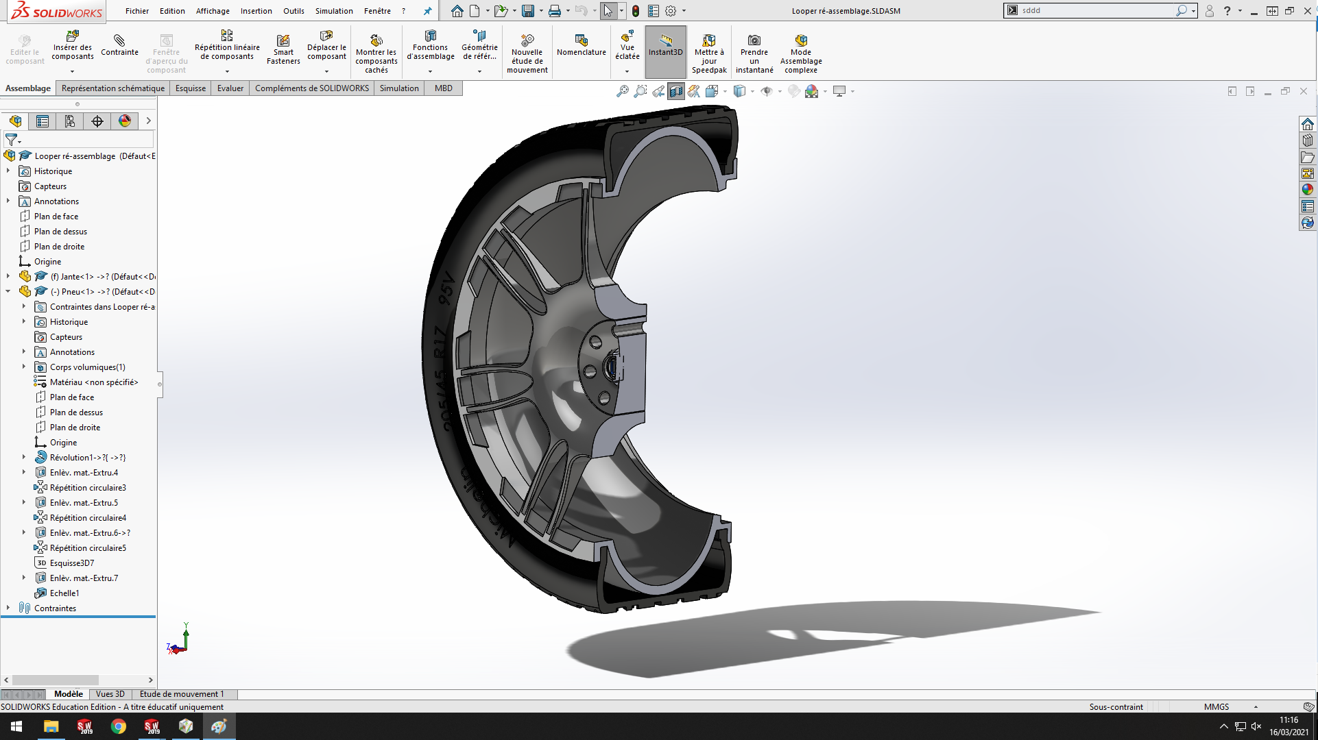 Free STL file Loopy Looper wheel / Roue Loopy Looper 🛞・Model to ...