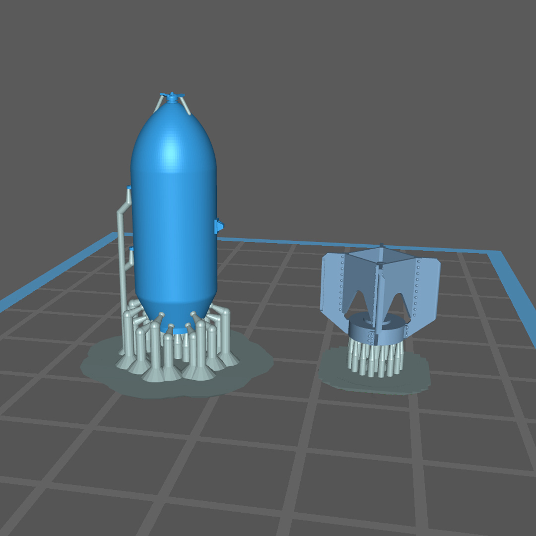 STL file US GP BOMB AN-M65A1 1000LB 1-48 💣・3D printable model to ...