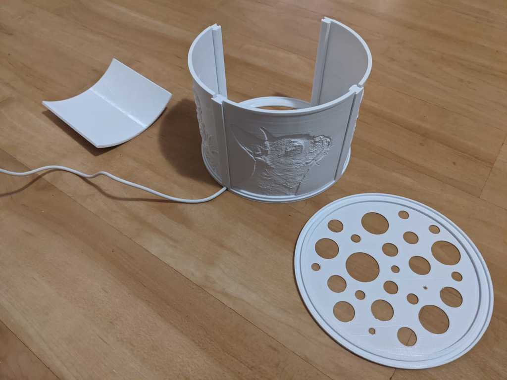 Free 3D file Customizable and modular lithophane lamp・3D printer model ...