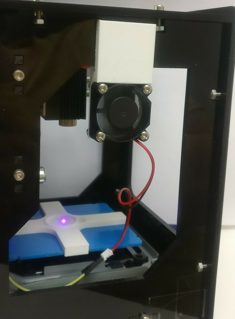 Free 3D file Fan mount for NEJE Laser Engraver・Template to download and ...