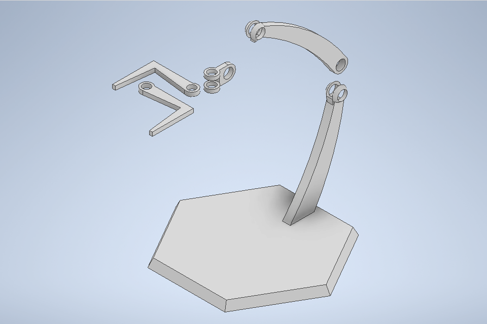 Free STL file Model Stand・Model to download and 3D print・Cults