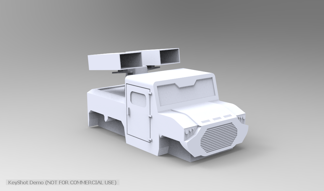 STL file Pencil Case - Missile Launcher・3D print model to download・Cults