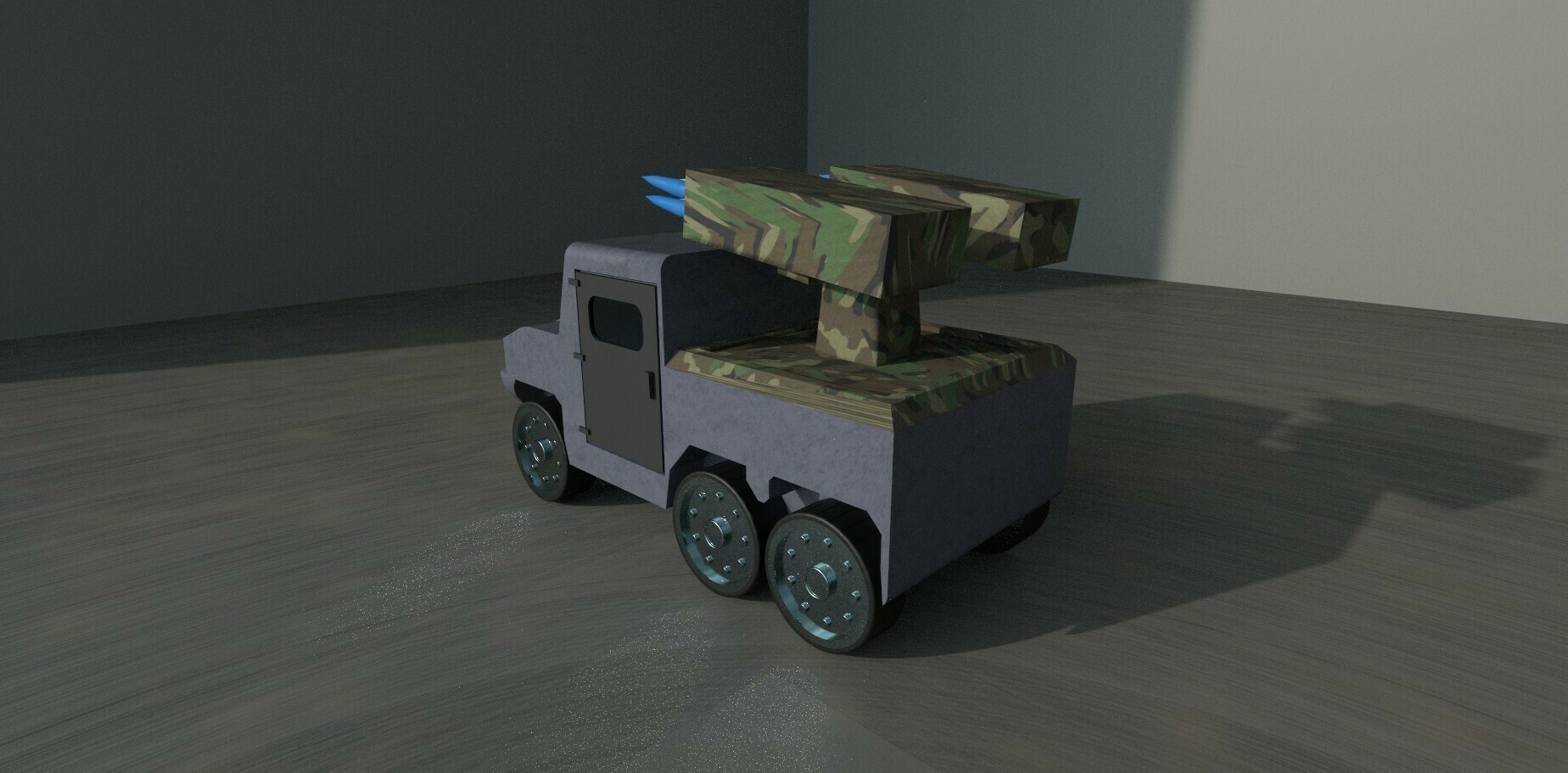 STL file Pencil Case - Missile Launcher・3D print model to download・Cults