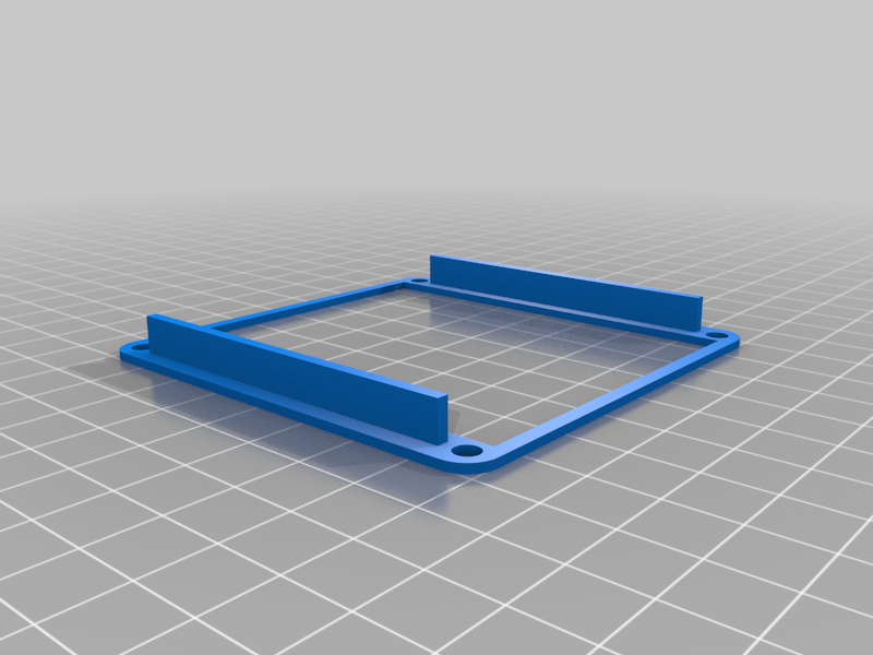 Free STL file pressure driven Louvre valve for 80x80 fan・Object to ...