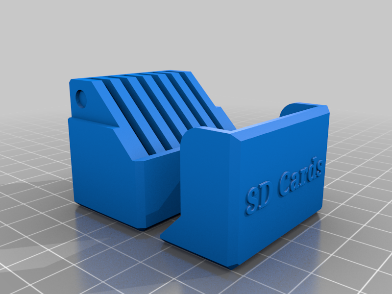 Free STL file SD Card Box・3D printable object to download・Cults