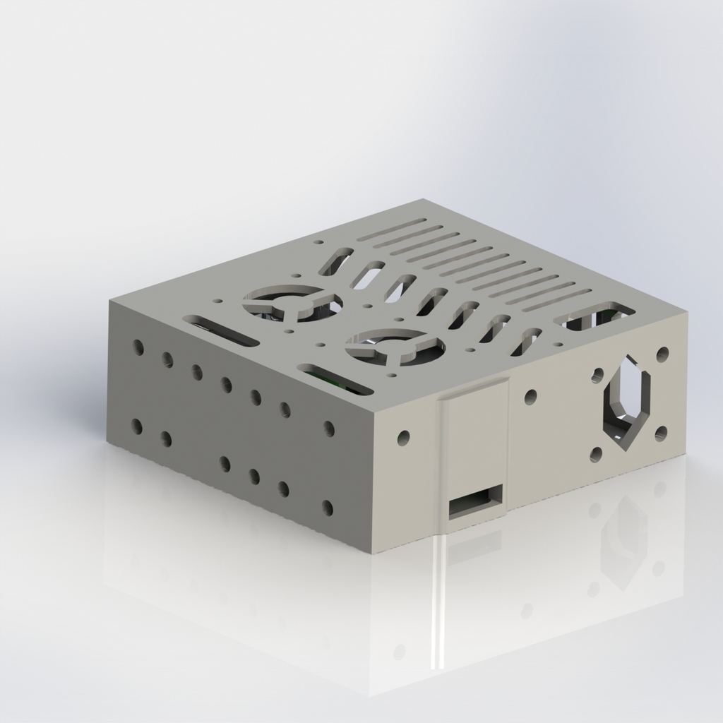 Fichier STL gratuit Raspberry Pi4 Case - Ender 3 / Ender 3 Pro / Ender ...