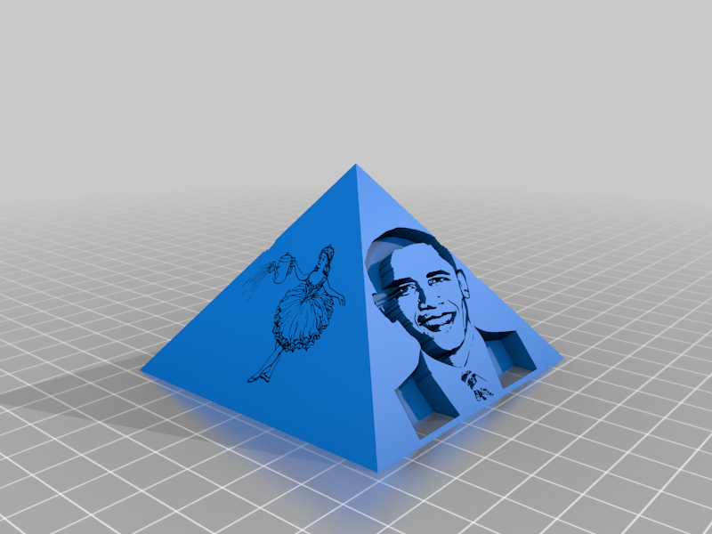 Free STL file obamamid・Template to download and 3D print・Cults