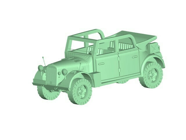 Free 3D file HORCH 901 Kfz 21・3D print model to download・Cults