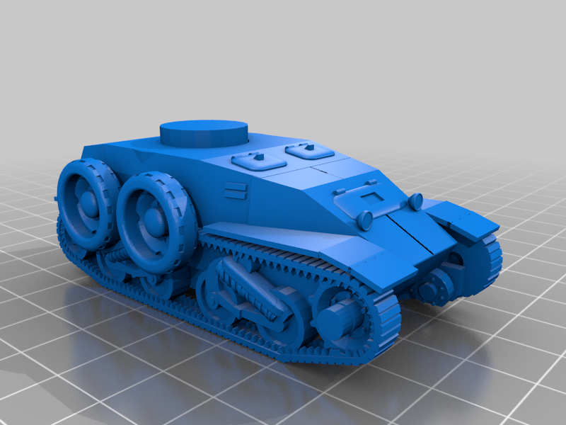 Free 3D file "SCHOFELD TANK" (REMIX FANTASY)・3D printable model to ...