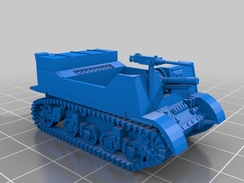 Free 3D file GUN MOTOR CARRIAGE T82・Model to download and 3D print・Cults
