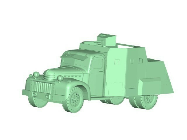 Free 3D file ARMORED CAR DODGE "TANAKE" F.F.L. 🚗・3D printer design to ...