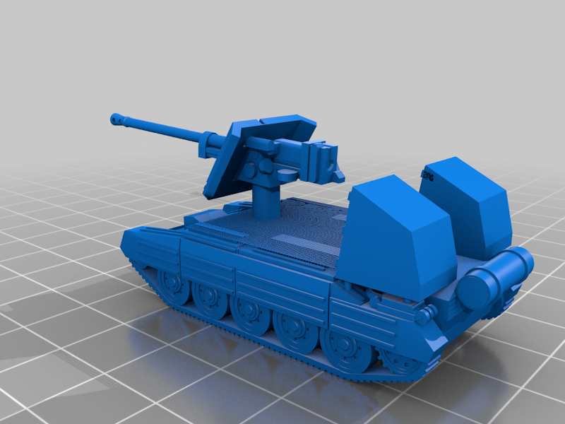 Free 3D file CRUSADER 17 pdr SPG (Paper prototipe)・3D printer design to ...