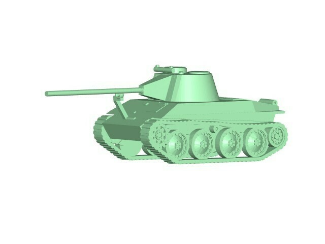 Free 3D file JAGDPANZER 38(d) 105mm PAW 1000 Hinten 🐾・3D printer design ...