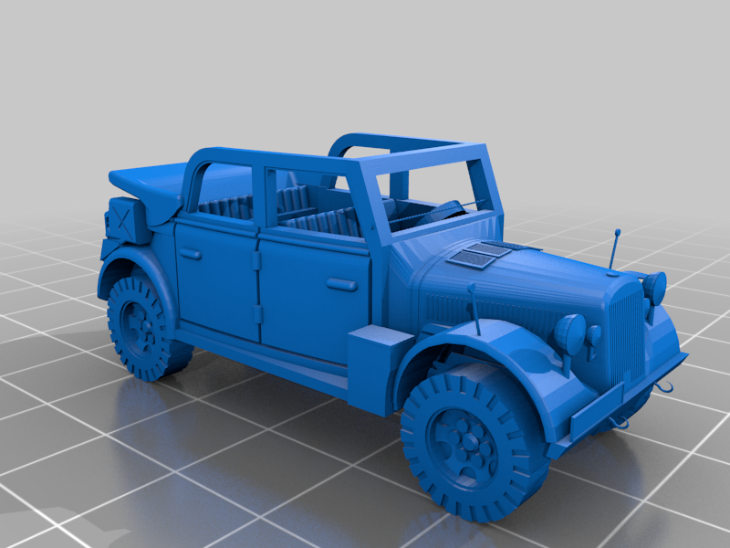 Free 3D file HORCH 901 Kfz 21・3D print model to download・Cults