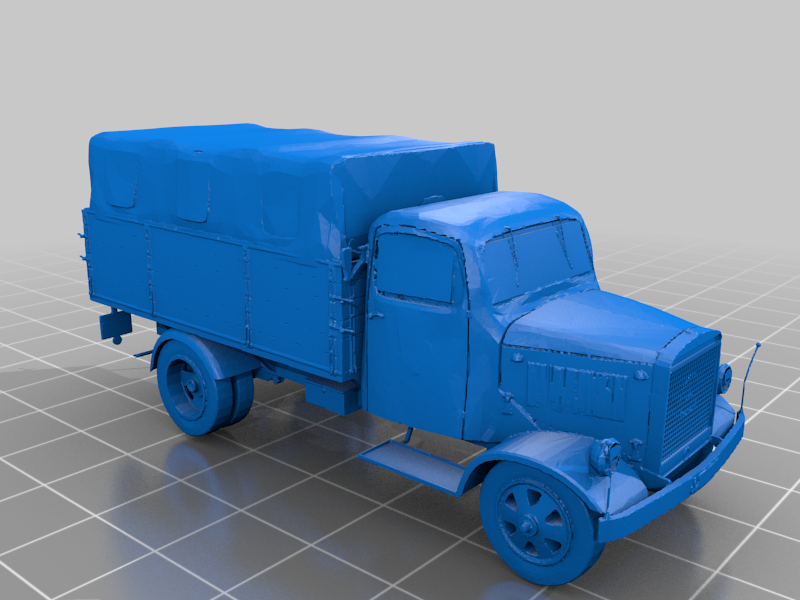 Free 3D file MERCEDES BENZ L3000 TRUCK・3D print object to download・Cults