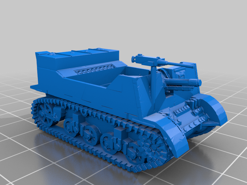 Free 3D file GUN MOTOR CARRIAGE T82・Model to download and 3D print・Cults