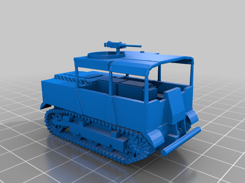 Free 3D file M5 HIGH SPEED TRACTOR・Template to download and 3D print・Cults