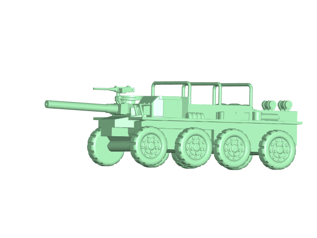 Free 3D file T55E1 AMERICAN ARMORED CAR (PROTOTIPE)・3D printable design ...