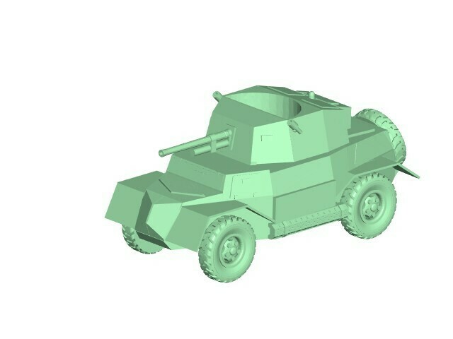Free 3D file MARMON HERRINGTON MARK IV・3D print model to download・Cults