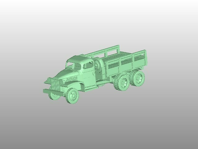 Free 3D file gmc cckw 252 truck・3D printer design to download・Cults