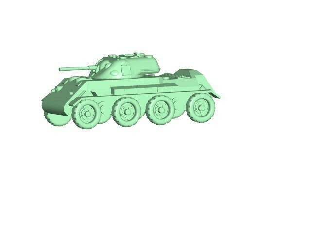 Free 3D file (REMIX) T13 ARMORED CAR・3D printable object to download・Cults