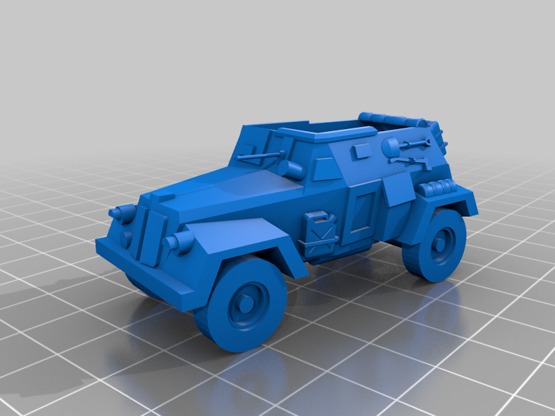 Fichier 3D gratuit HUMBER IRONSIDE MARK I・Objet pour impression 3D à ...