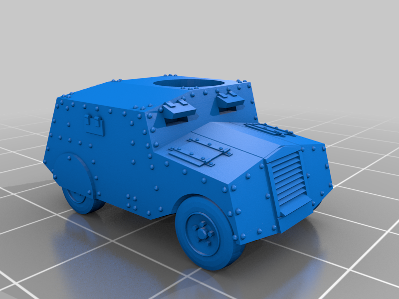 Free 3D file BEAVERETTE ARMORED CAR AA MARK III・3D print object to ...