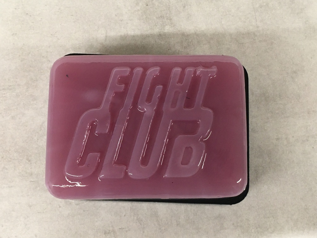 Free 3D file Fight club soap mold - it actually works 🧼・3D printable ...