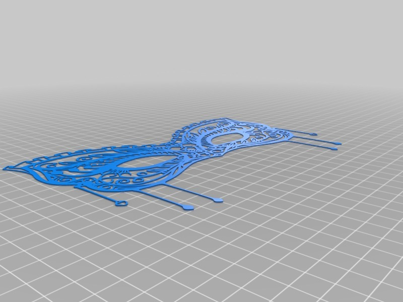Free 3D file Carneval mask 01 👓・Design to download and 3D print・Cults