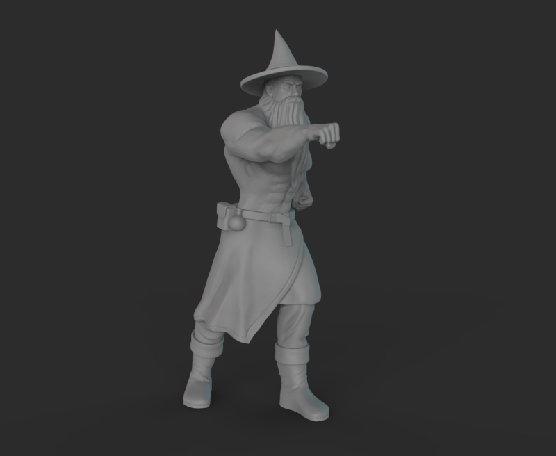 STL file Powerful wizard 🧙・Design to download and 3D print・Cults