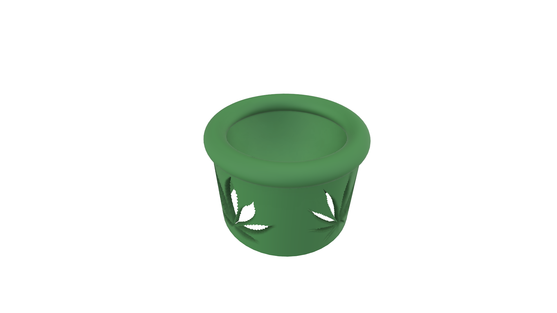 Free STL file Cannabis pot・3D printable object to download・Cults