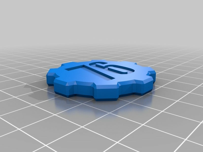 Free STL file Fallout 76 token・3D printable model to download・Cults