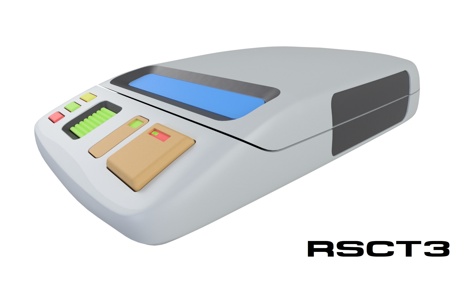 3D file Rick Sternbach TNG Concept Tricorder 3 Star Trek・3D printer ...