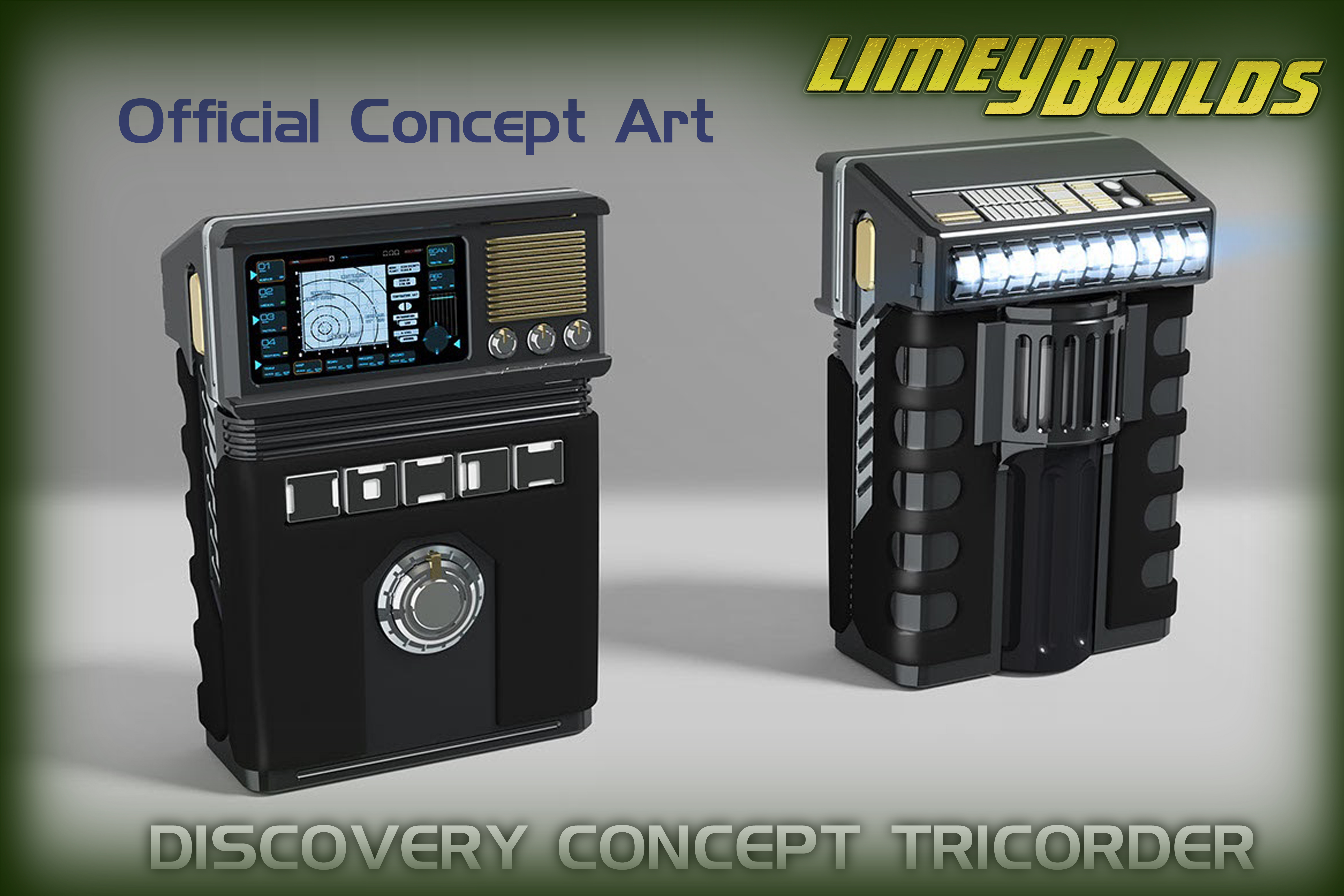 3D file Star Trek Discovery Concept Tricorder ⭐・3D printable model to ...